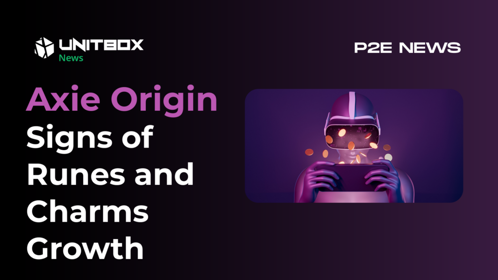 Axie Origin: First Signs of Runes and Charms Growth