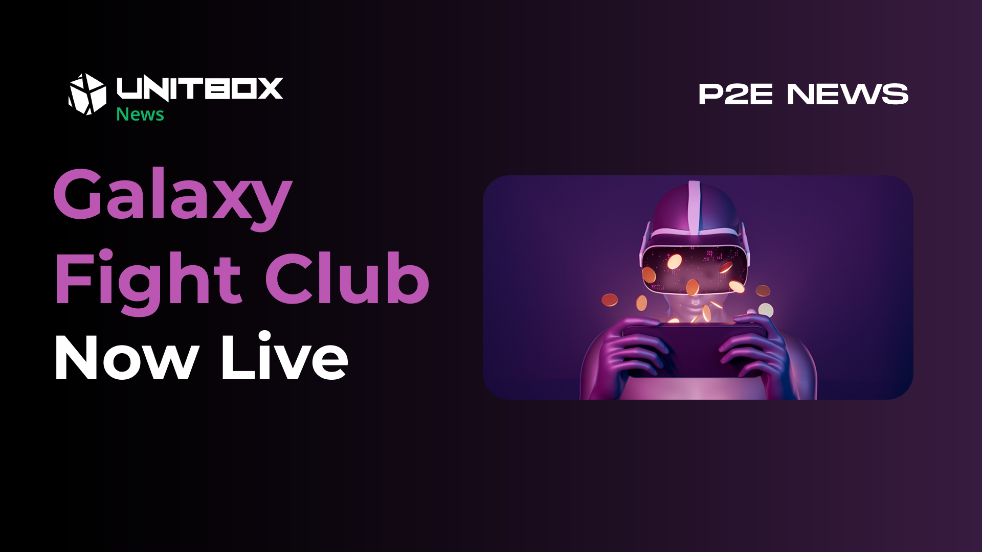 Galaxy Fight Club P2E is now live