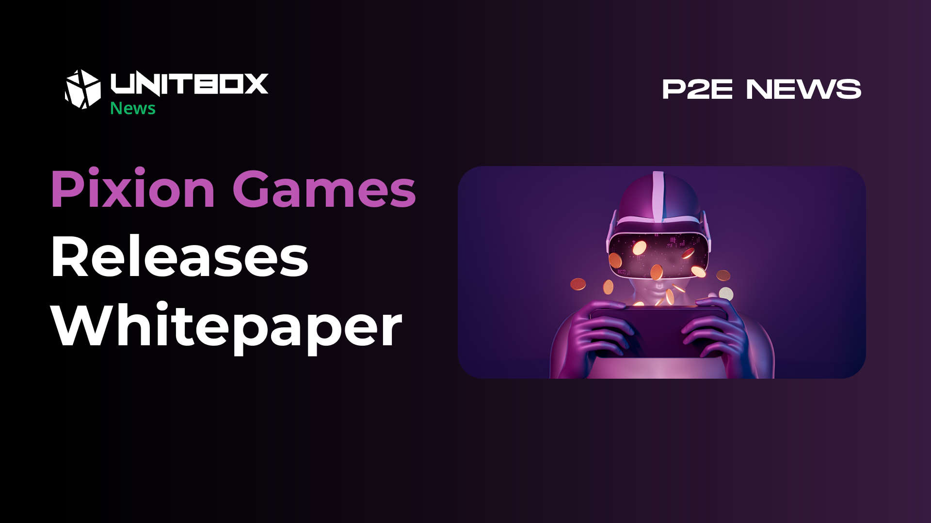 Pixion Games Releases Whitepaper Of Upcoming RPG game