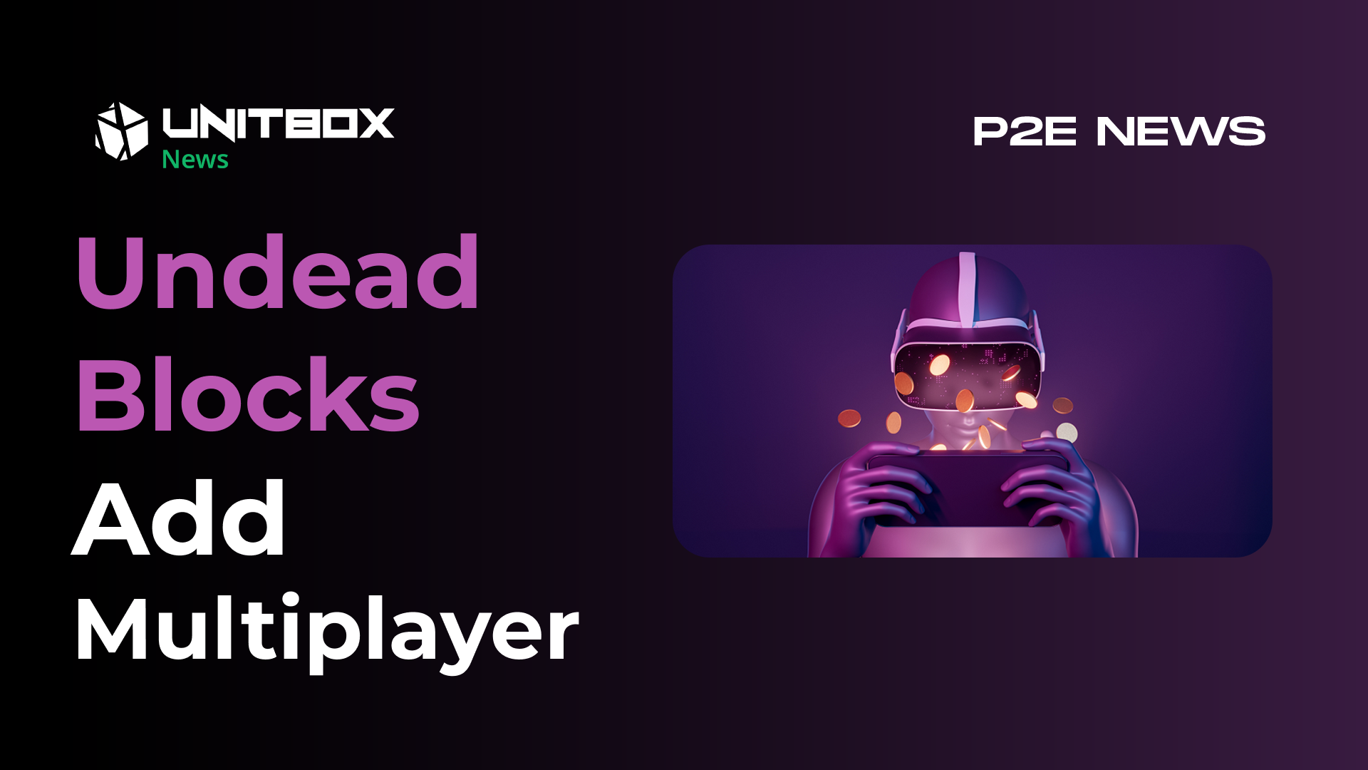 Undead Blocks to Add Multiplayer, Endless Survival Game