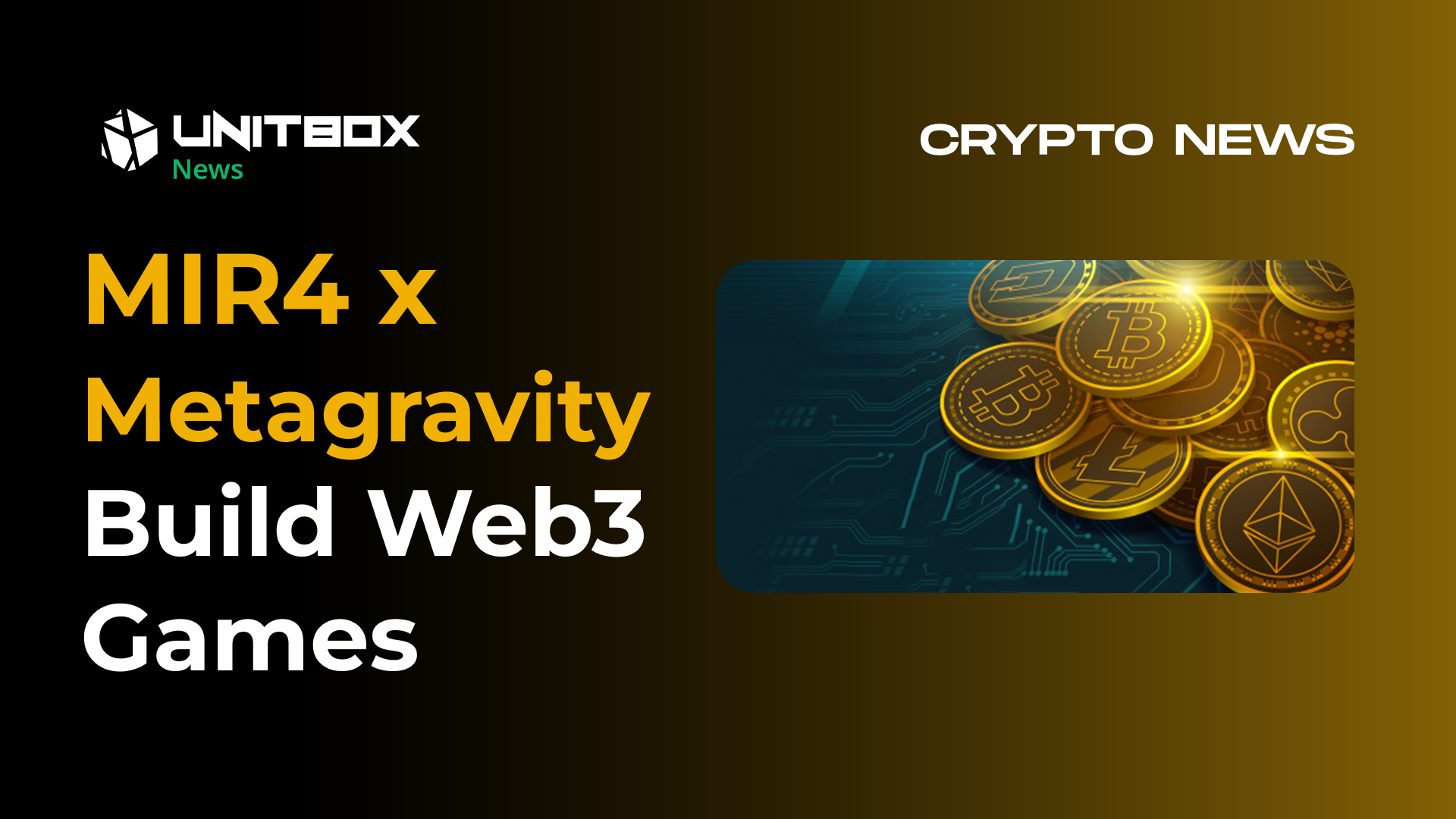 MIR4 Developer Wemade Teams Up with Metagravity to Build Web3 Games