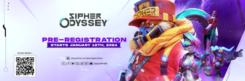 Pre-Register for Sipher Odyssey Open Alpha